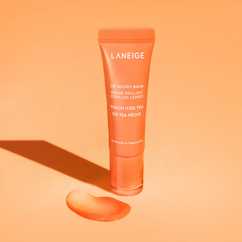 LANEIGE Lip Glowy Balm Peach Iced Tea – MystiGlam
